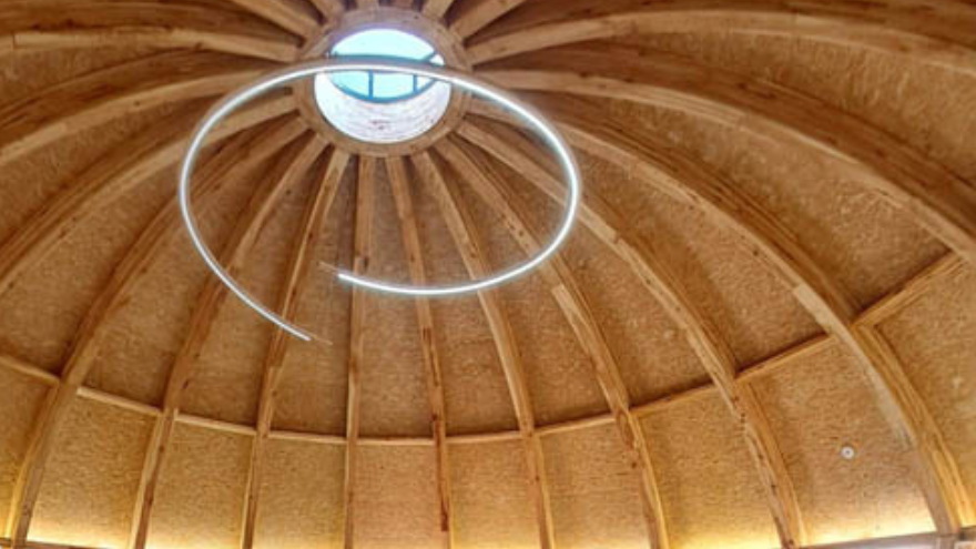 3D timber dome | Design Indaba