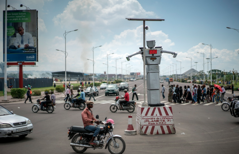Robotic traffic officers direct cars on Kinshasa’s roads | Design Indaba